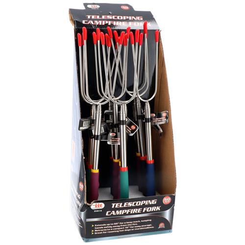 Wholesale 60" TELESCOPING CAMPFIRE FORK - GLW