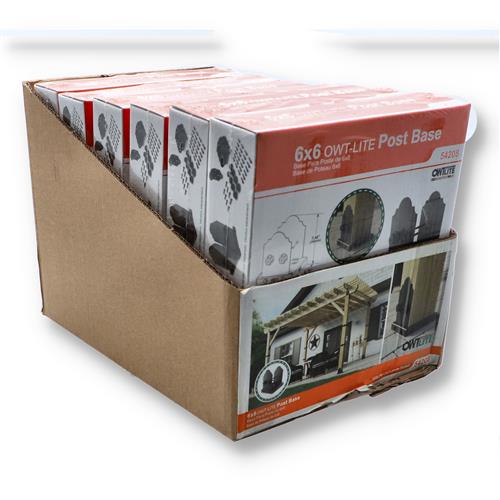 Wholesale Z6x6 POST BASE KIT LAREDO SUNSET - GLW