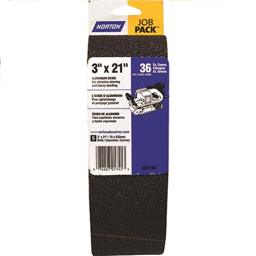 Wholesale z5pk 3x21" SANDING BELT 36 GRIT - GLW