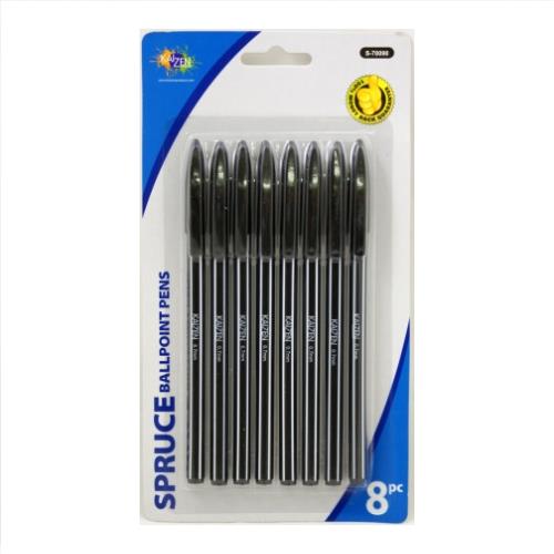 Wholesale ZBALLPOINT STICK PENS WITH CAP - GLW