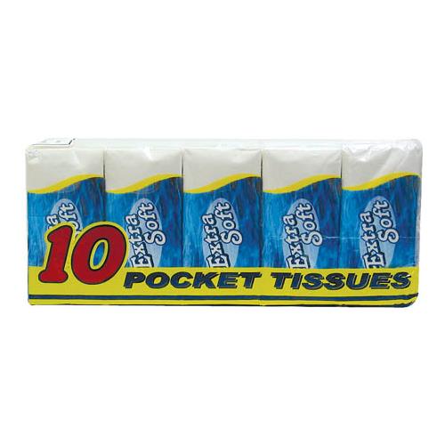 Wholesale z10pk POCKET TISSUE TRAVEL PA - GLW