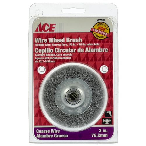 Wholesale Z3"" FLAT WIRE WHEEL COARSE - GLW