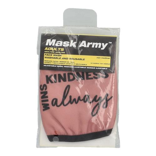 Wholesale Z3PLY CLOTH FACE MASK KINDNESS ALWAYS WINS ADULT ADJUSTABLE ...