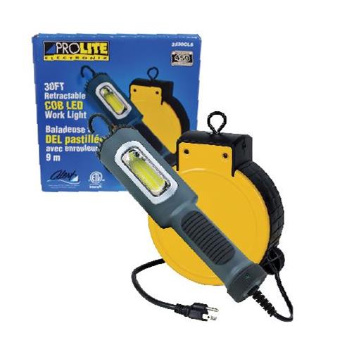 Wholesale Z30' RETRACTABLE COB WORK LIGHT - GLW