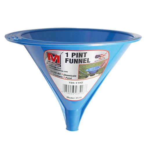 Wholesale Z1 PINT BLUE FUNNEL MADE IN USA - GLW