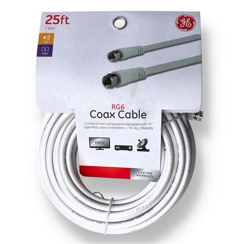 Wholesale Z25' RG6 COAX CABLE GE BRAND - GLW