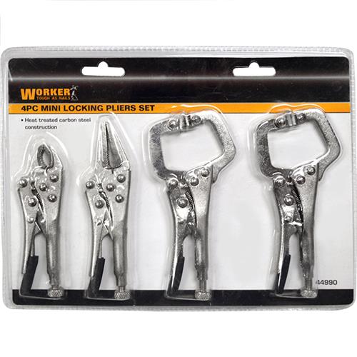 Wholesale Z4pc MINI LOCKING PLIERS SET - GLW