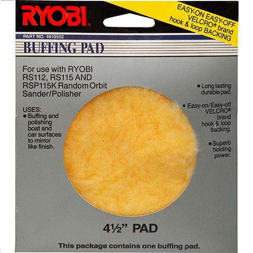 Wholesale Z4.5"" RYOBI BUFFING PAD - GLW