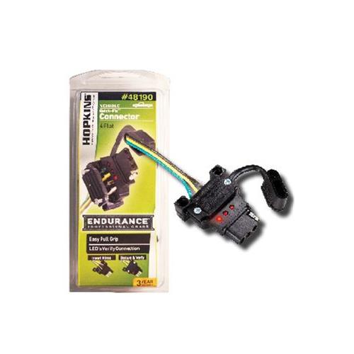 Wholesale Z4 WAY FLAT LED QUICK FIX CONNECTOR VEHICLE END - GLW