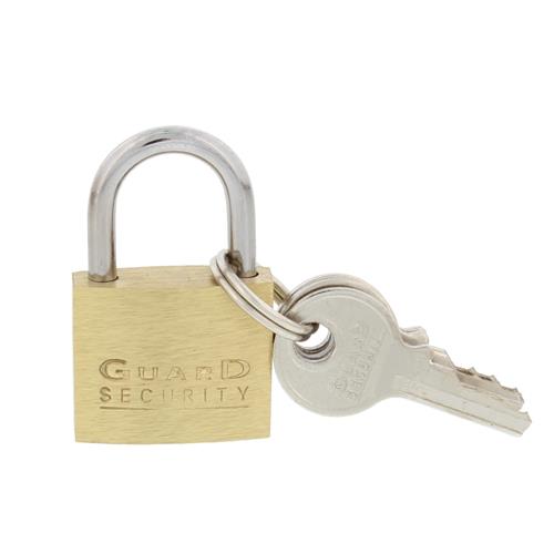 Wholesale Z3/4"" SOLID BRASS PADLOCK 3 KEY - GLW
