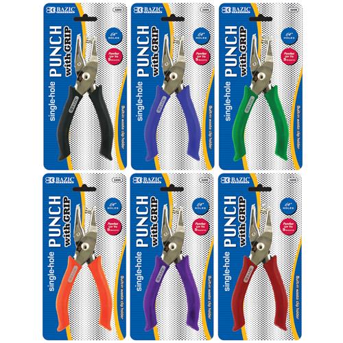 Wholesale Premium Single Hold Punch w/Cushion Grip - GLW