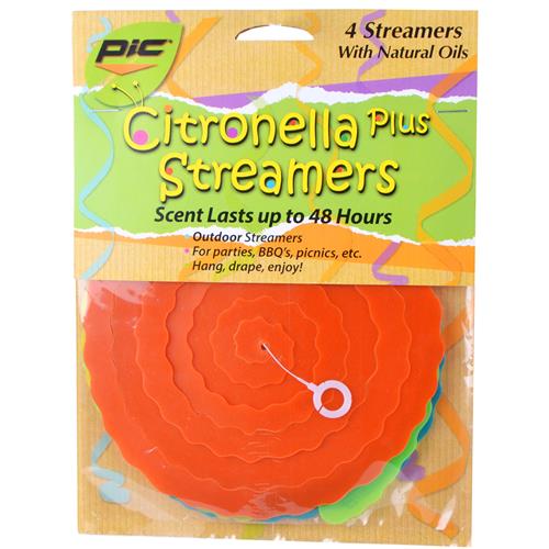Wholesale Citronella Plus Streamers with Natural Oils - GLW