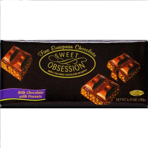 Wholesale Sweet Obsession Milk Chocolate with Peanuts - GLW