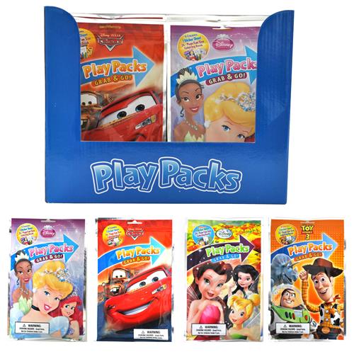 Wholesale Disney Grab-N-Go Playpacks 4 Titles in PDQ - GLW