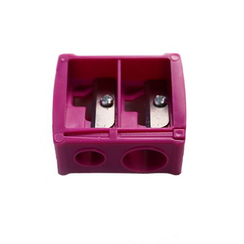 Wholesale ZDUAL PENCIL SHARPENER BULK MAGENTA - GLW