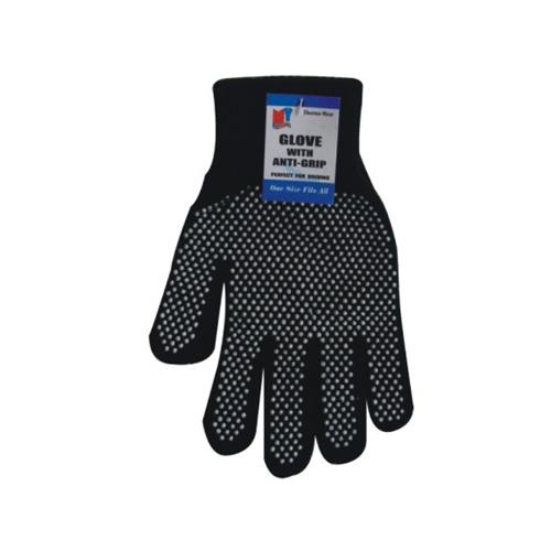 Wholesale Magic Glove Black w/Grip Dots - GLW
