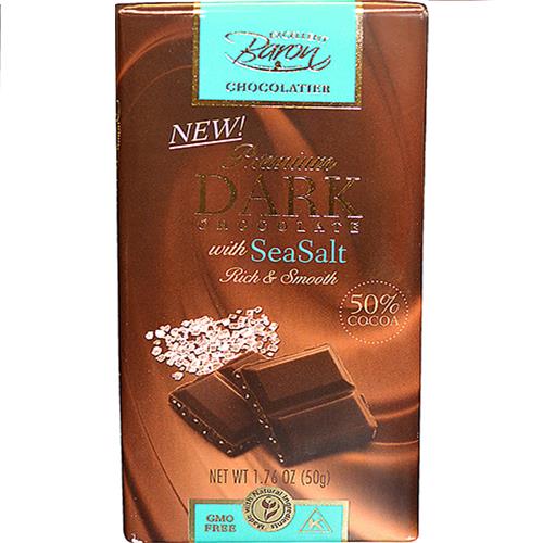 Wholesale Baron Fine Milk Chocolate Bars with Sea Salt and Caramel - GLW