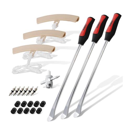 Wholesale ZABN 3PC 14.5'' TIRE SPOON TIRE CHANGING KIT WITH VALVE CORES ...
