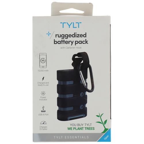 Wholesale ZRUGGED POWER BANK 9000 mAh WITH CARIBINER HOOK - GLW