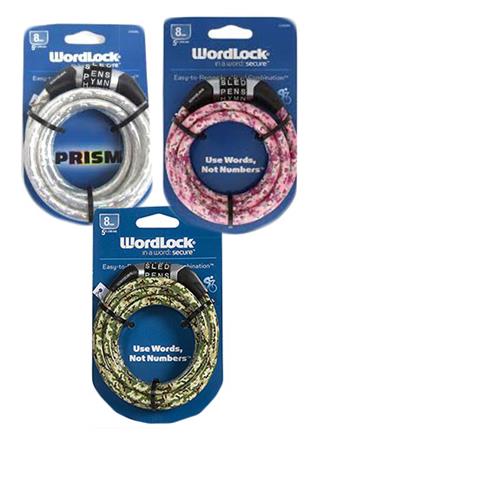 Wholesale Z5' WORDLOCK CABLE LOCK 10MM - GLW