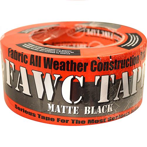 Wholesale Z2""x12' FAWC TAPE MATTE BLACK - GLW