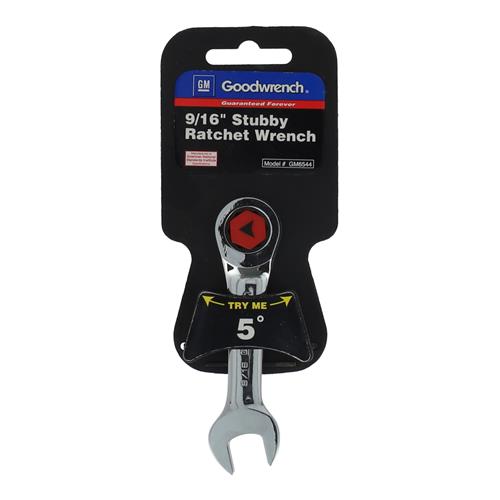 Wholesale Z9/16'' STUBBY RATCHETING COMBO WRENCH - GLW