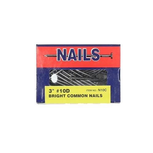 Wholesale Z1LB 3'' #10 BRIGHT COMMON NAILS - GLW