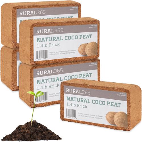 Wholesale RURALTY 5PK 1.4LB COCO PEAT BRICKS FOR POTTING - GLW