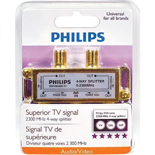 Wholesale z4 WAY F TYPE TV SPLITTER - GLW